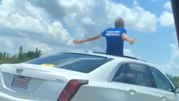 'I thought it would be a nice way to praise God': Driver captured ...