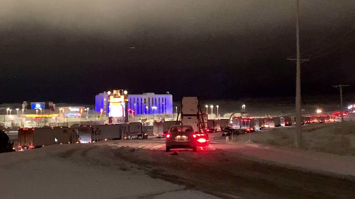 I-40 reopens after morning filled with crashes and icy roads