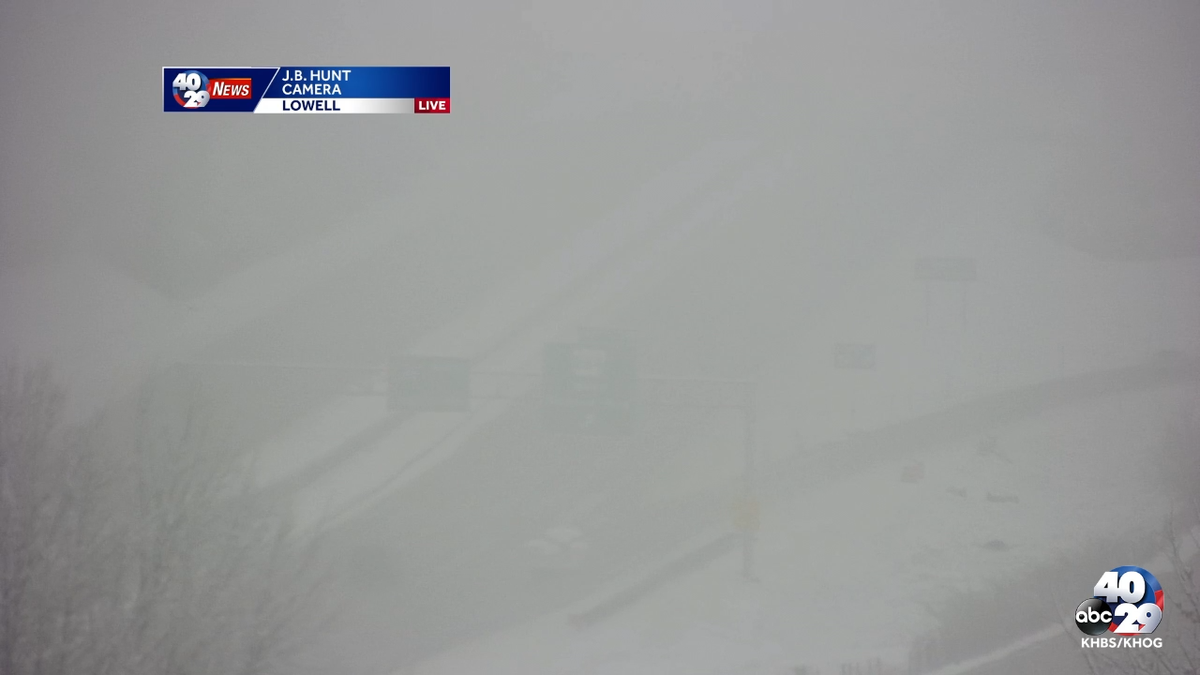 ARDOT & county road crews tackling snowy roads