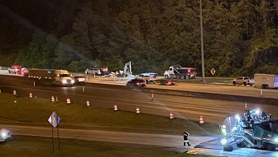 Multiple lanes to be closed on Interstate 65 in Homewood area for road work