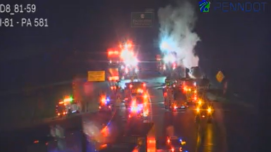 I-81 reopens after tanker truck fire in Cumberland County