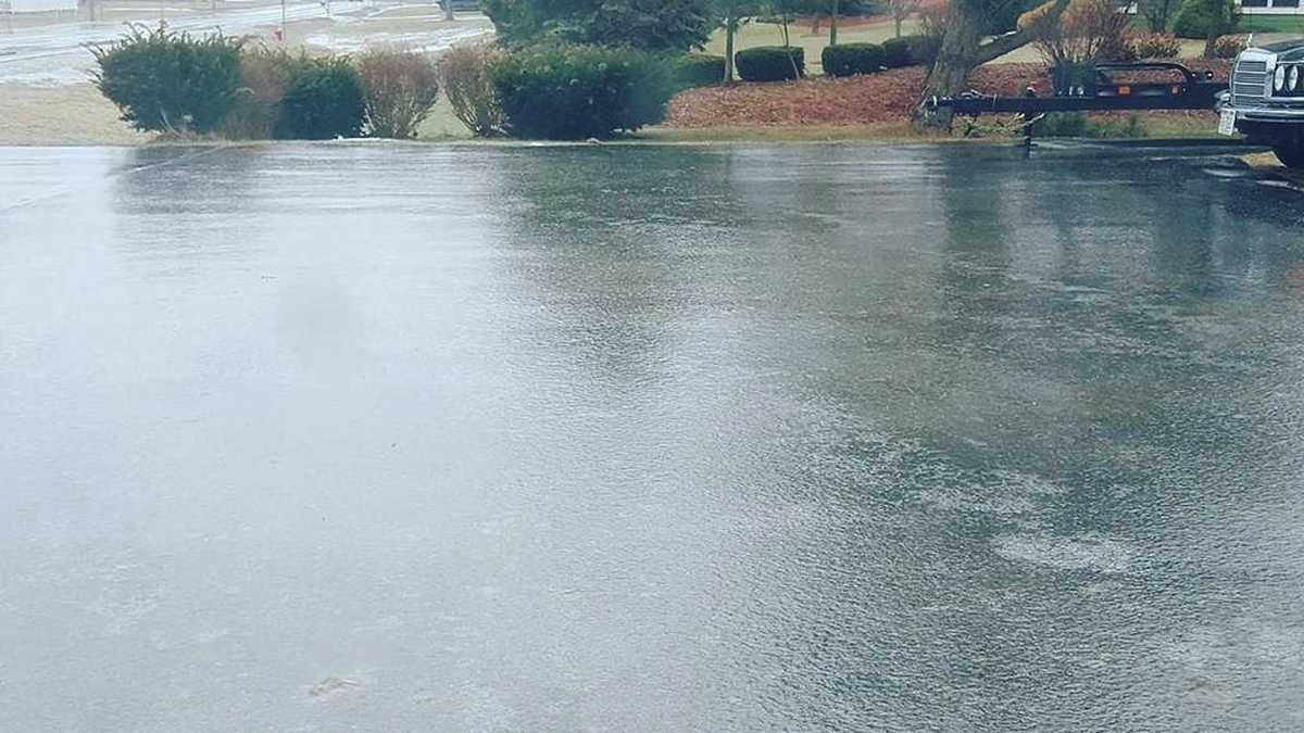 Sheets of ice: Slips, spin-outs reported in morning commute