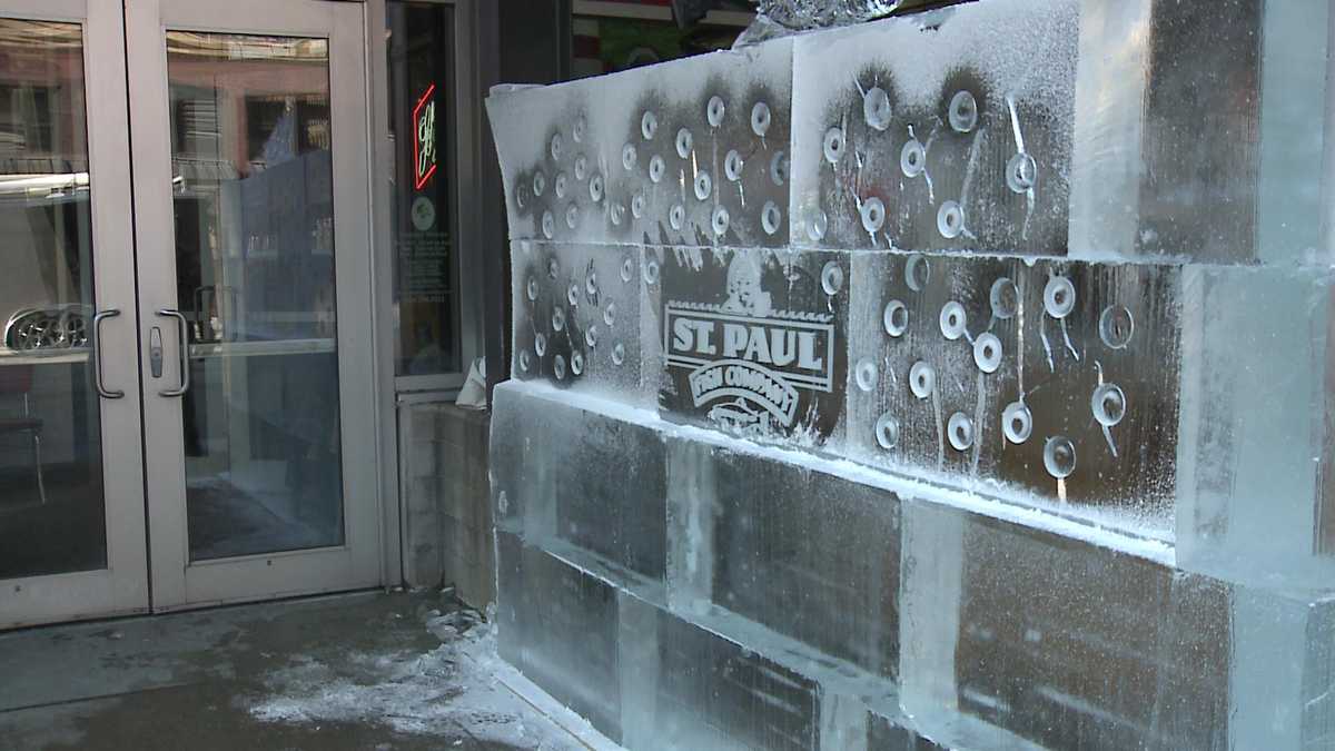 Photos: Finally, it's cold enough for the ice bars!