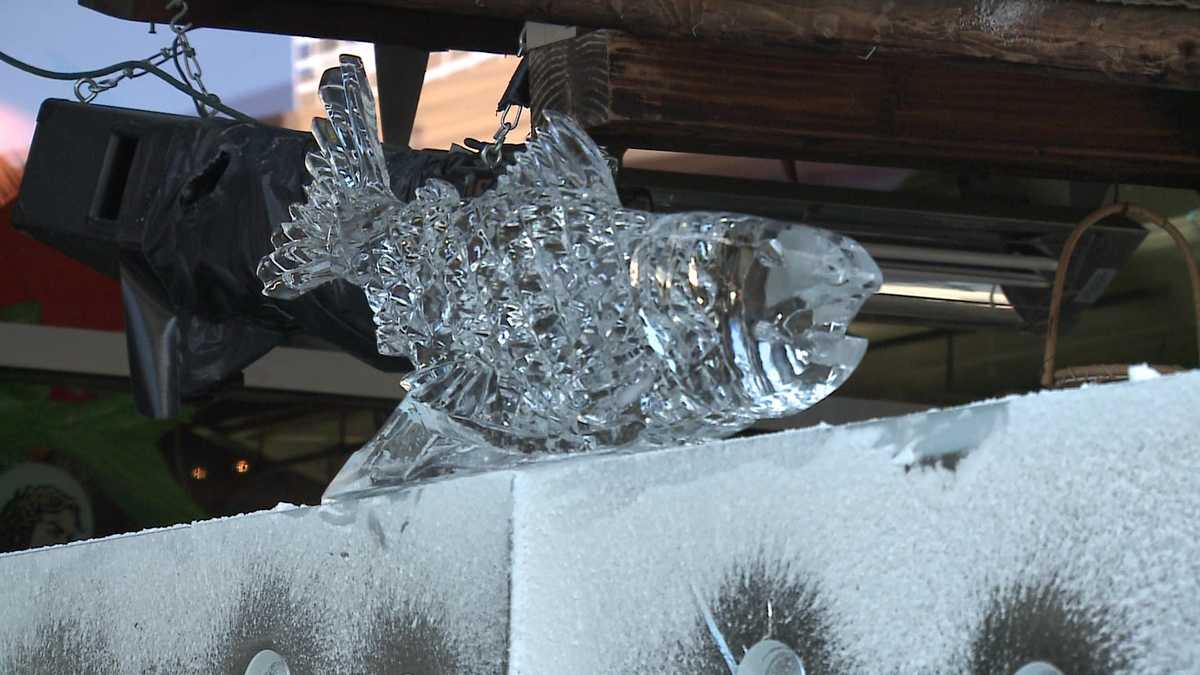 Photos: Finally, it's cold enough for the ice bars!