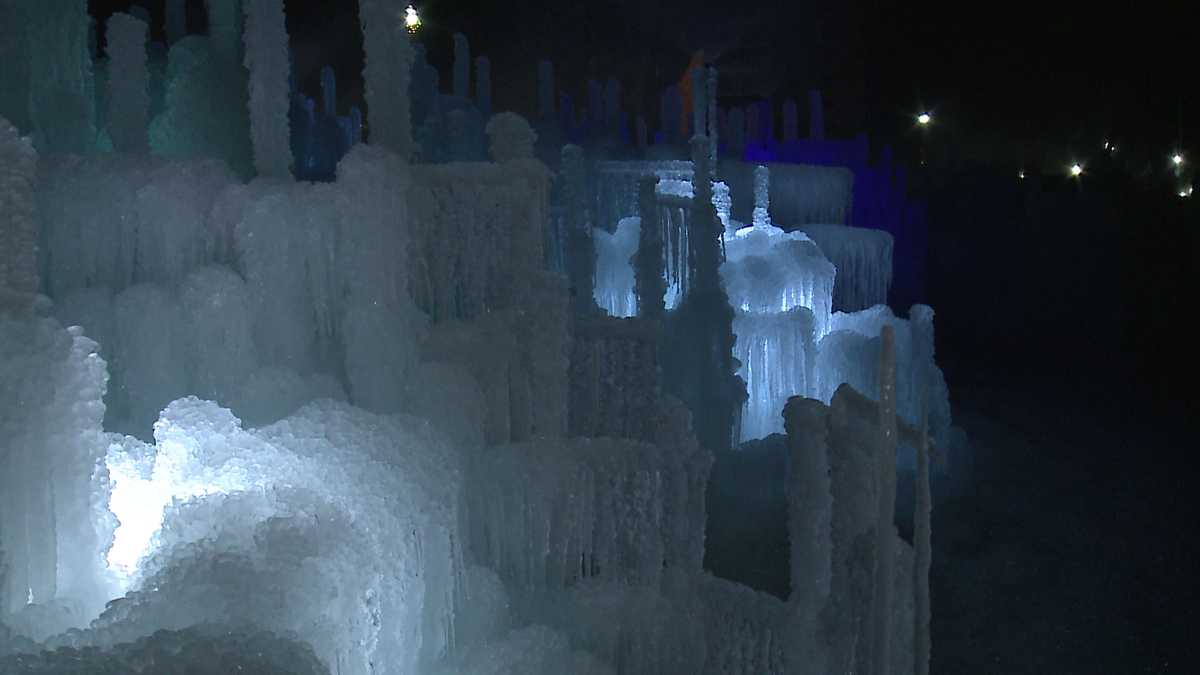 Photos: Behind the scenes of the Lake Geneva Ice Castles