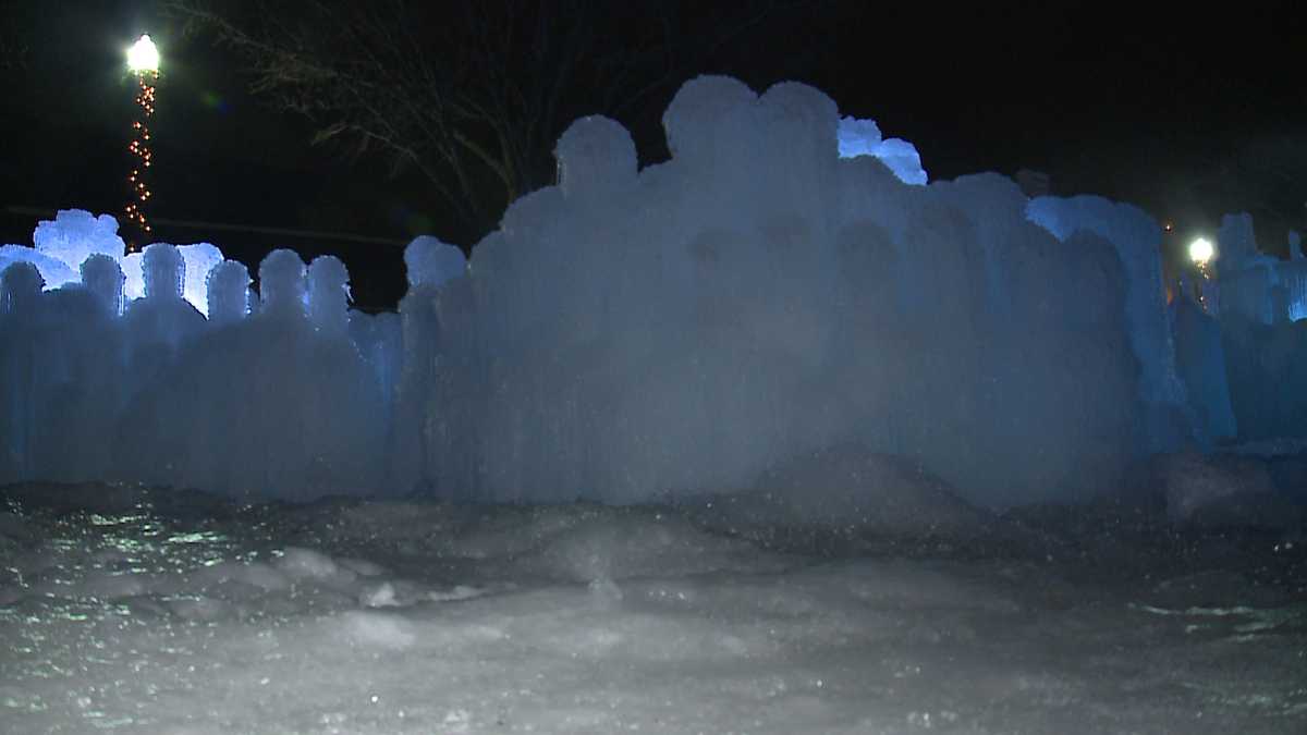 Photos: Behind the scenes of the Lake Geneva Ice Castles
