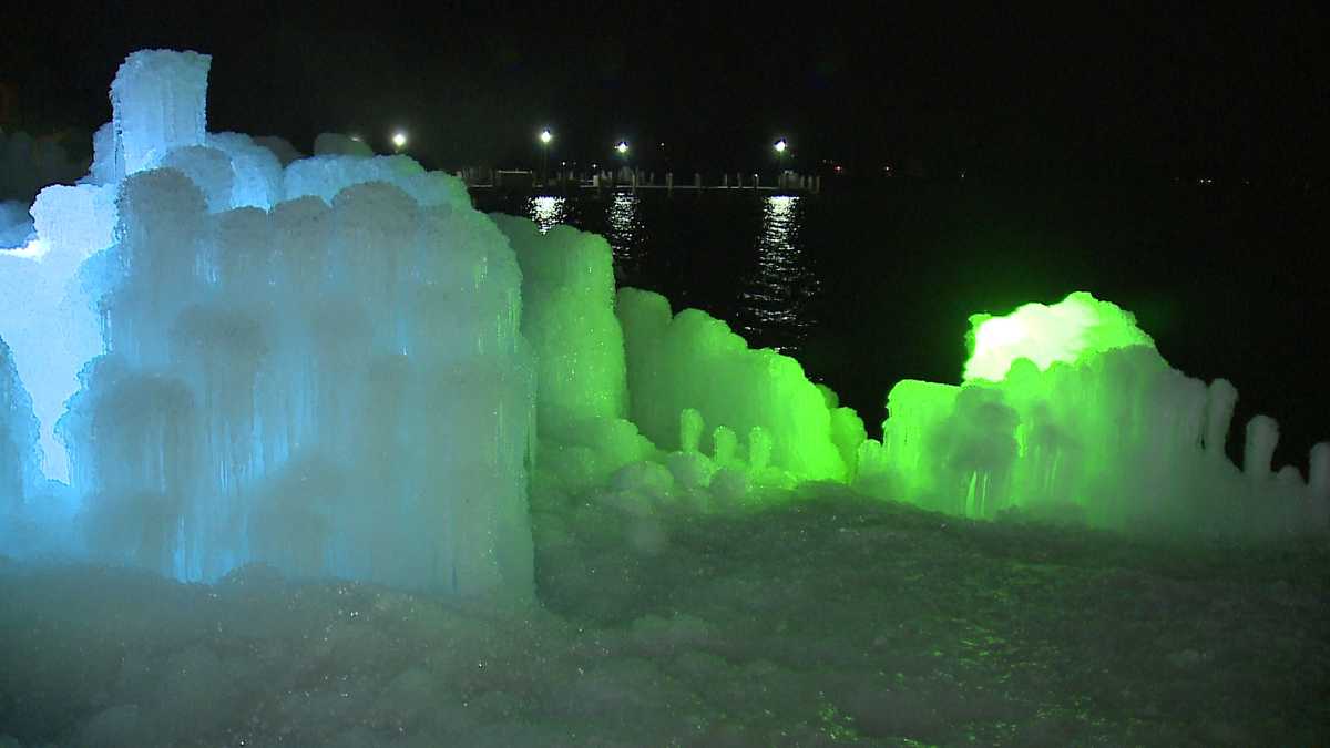Photos: Behind the scenes of the Lake Geneva Ice Castles