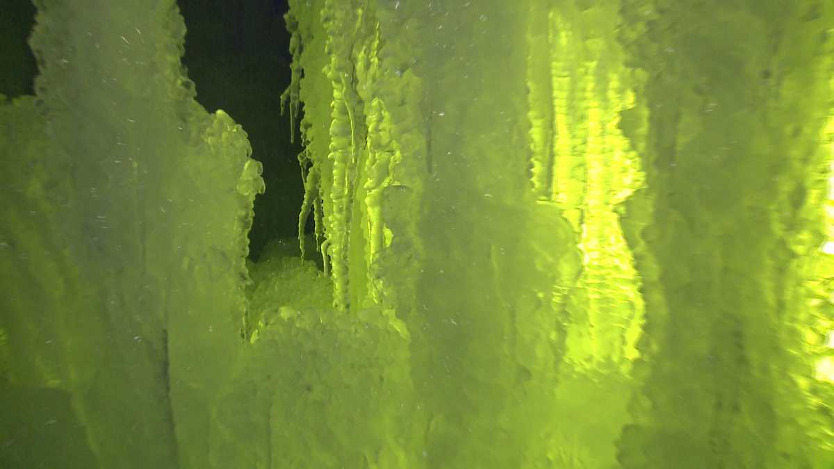 Photos: Behind the scenes of the Lake Geneva Ice Castles