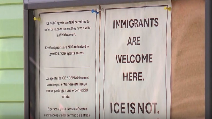 Greater Cincinnati businesses post signs protesting ICE amid ...