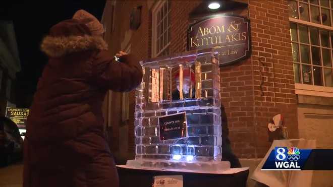 Annual Ice Art Fest begins in Carlisle