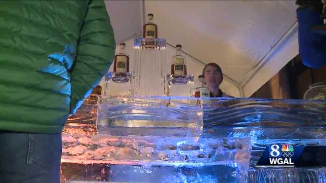 Annual Ice Art Fest begins in Carlisle