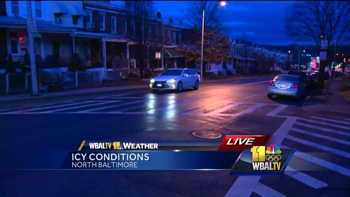 Icy Monday morning causes crashes, many schools delayed or closed
