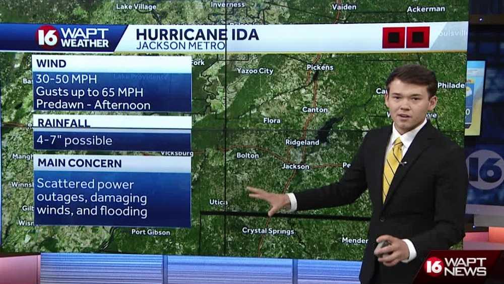 Hurricane Ida: Tracking the storm in Mississippi county by county