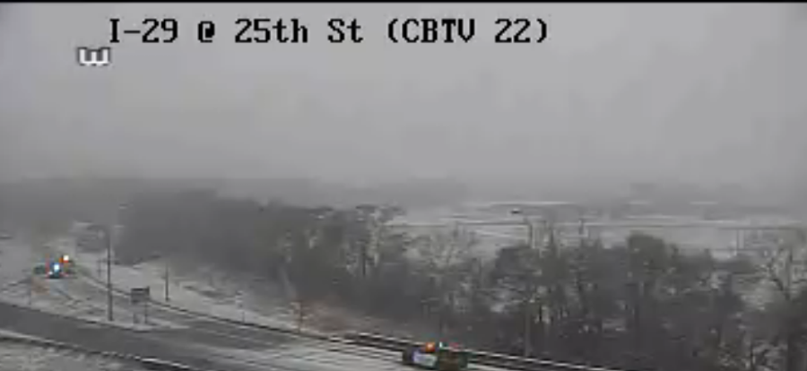 One person killed, police officer injured in I-29 wreck