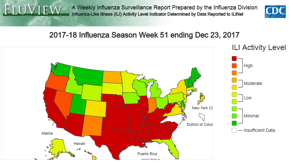 Flu cases on the rise in Alabama