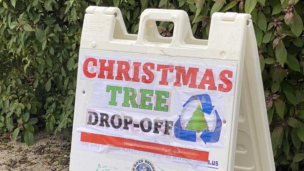 Christmas tree recycling program helps Florida nature center