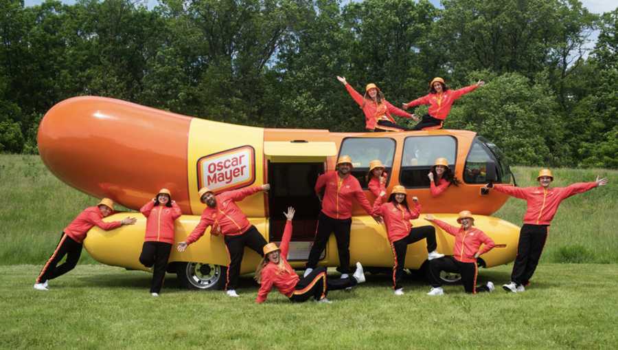 Weinermobile in Louisville for Kentucky Derby Festival