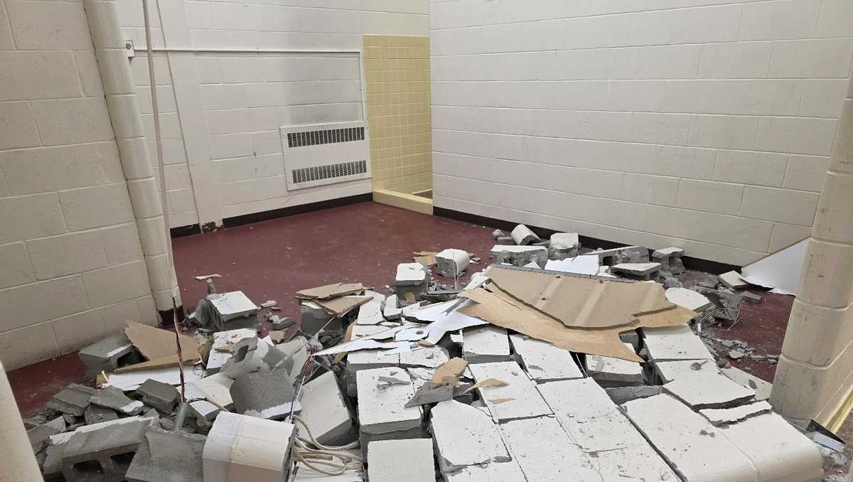 Compromised locker room wall at Maine arena led to collapse, report says