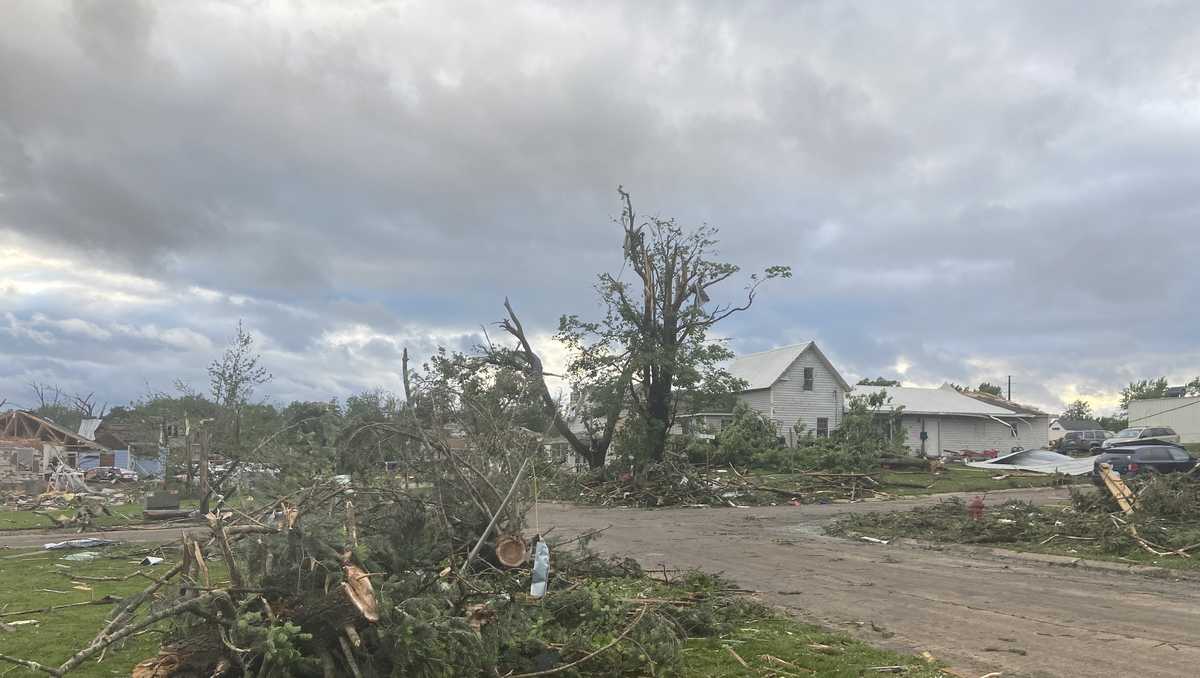 Iowa governor disaster proclamation counties affected tornadoes