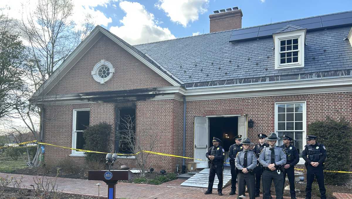 Harrisburg: Pa. Governor Josh Shapiro holds news conference after home ...