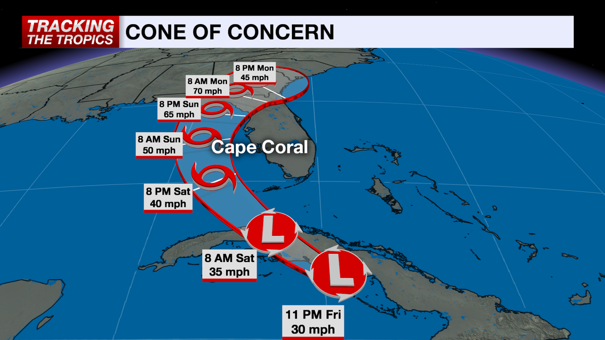 National Hurricane Center updates forecast cone to enhance inland wind ...