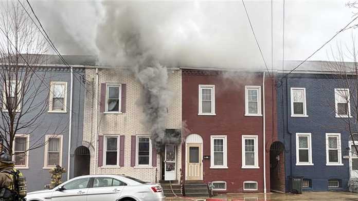 Red cross called to Lancaster County, Pa. rowhome fire