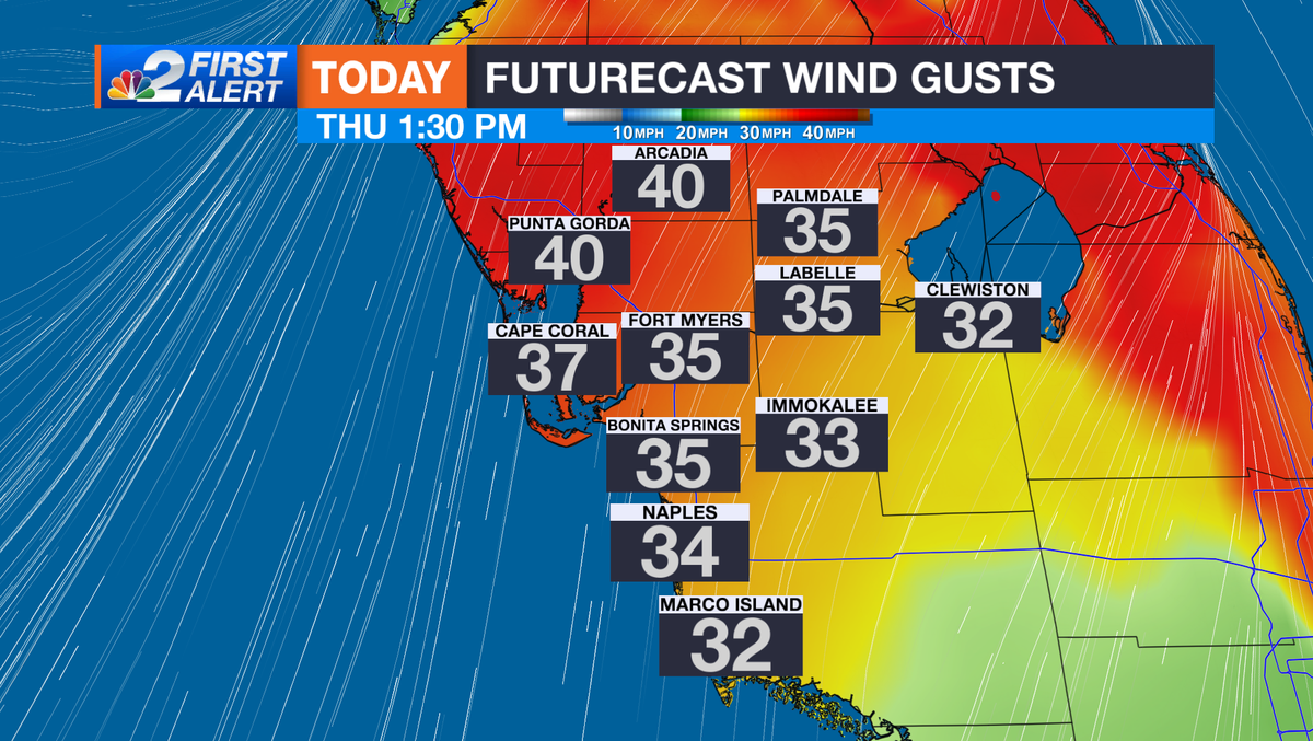 Severe weather first alert: High winds, storms expected Thursday