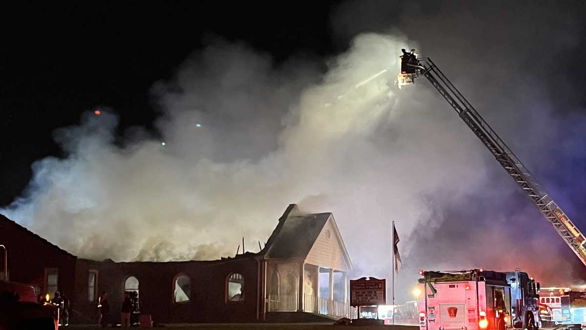 Greenville County: South Carolina church catches fire