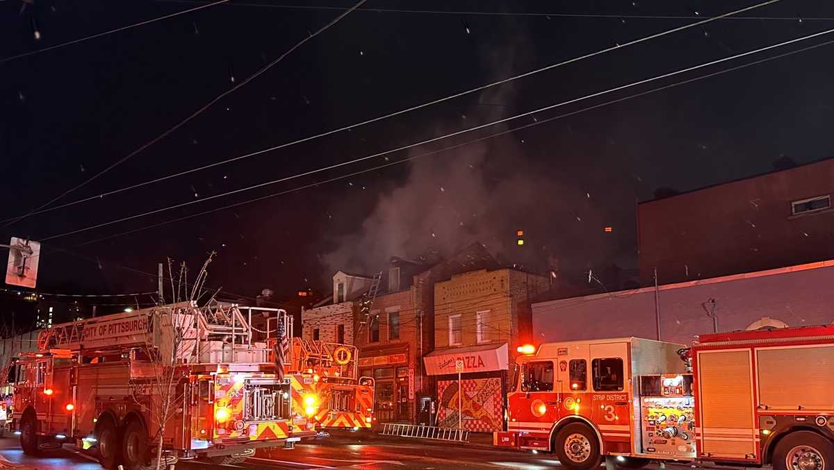 Fire breaks out in Pittsburgh’s Central Northside neighborhood
