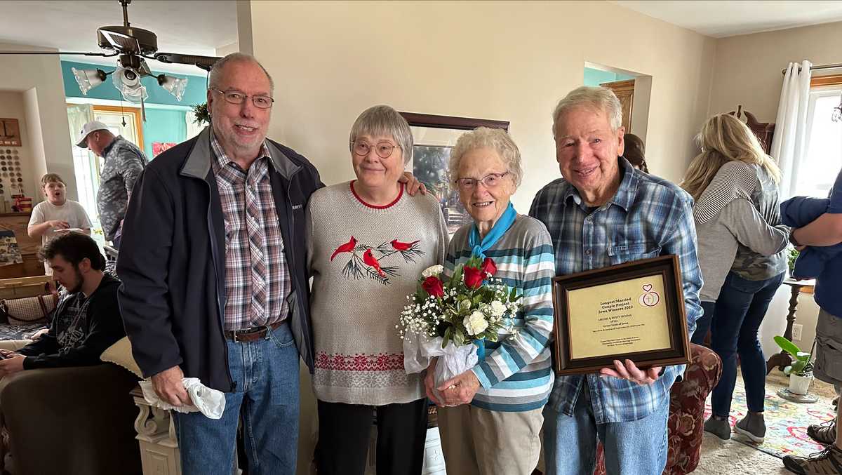 Iowa couple shares secret to more than 7 decades of marriage