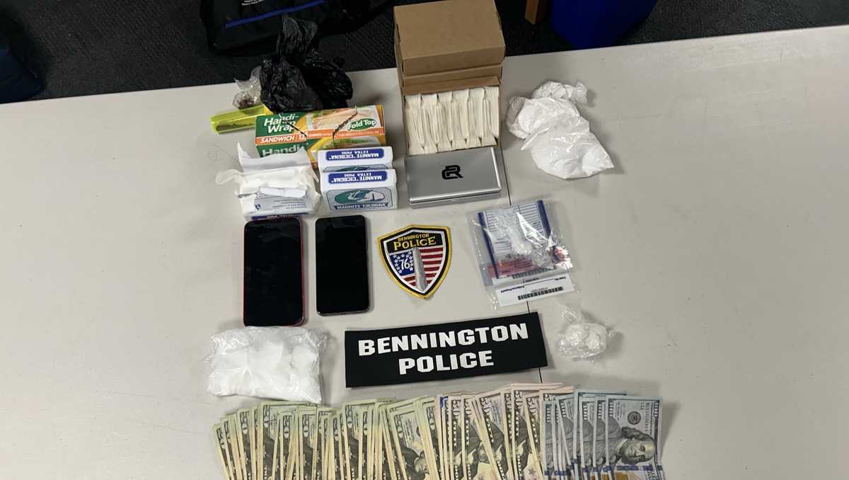 Three arrested in Bennington following drug trafficking investigation