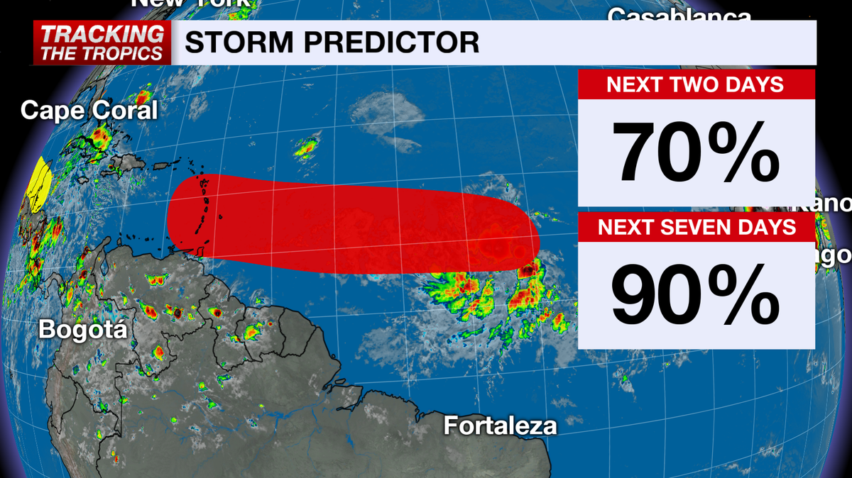 Tracking The Tropics: Storm Expected to Form in the Atlantic soon