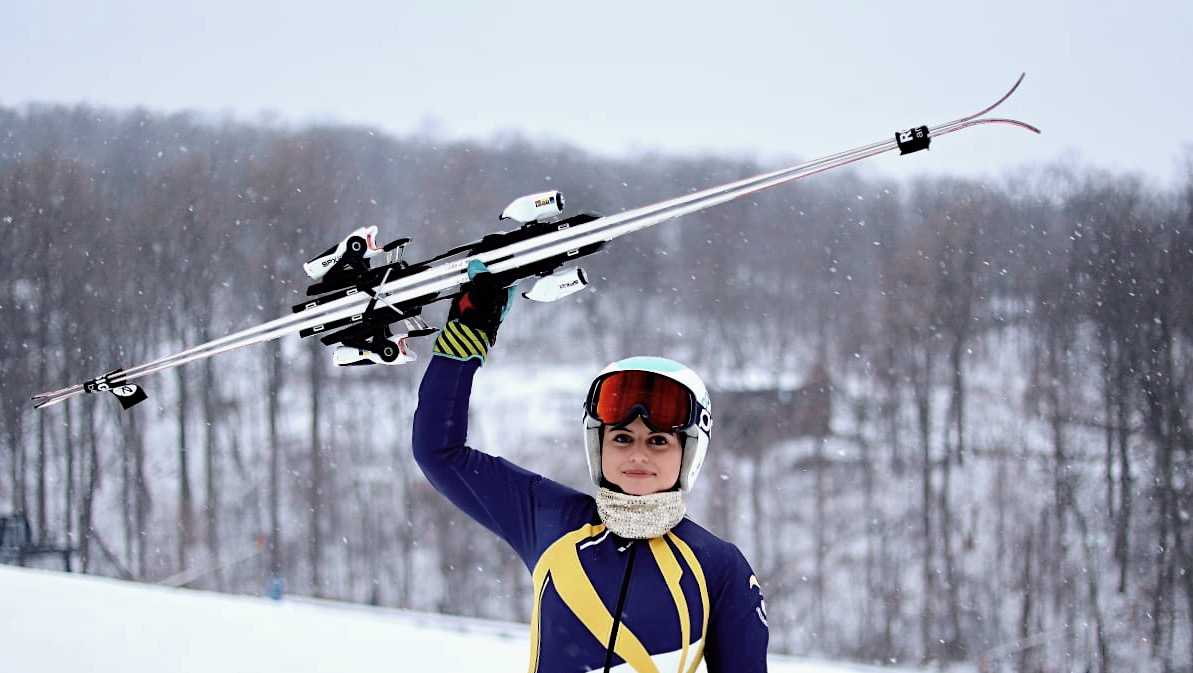 Saint Michael's skier becomes Ecuador's first female Winter Olympian