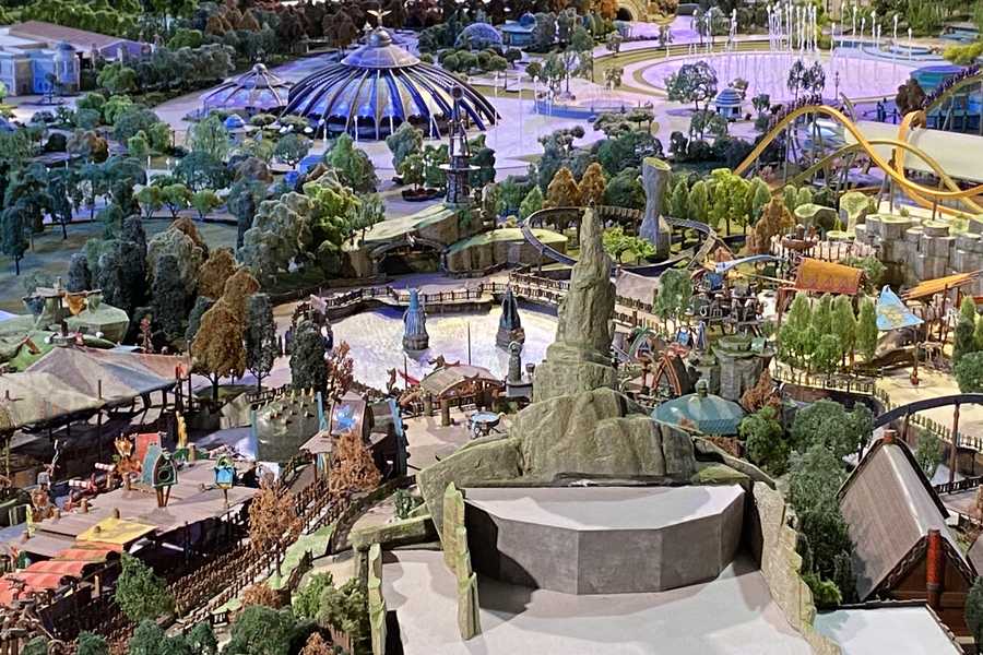 First look at Epic Universe Preview Center