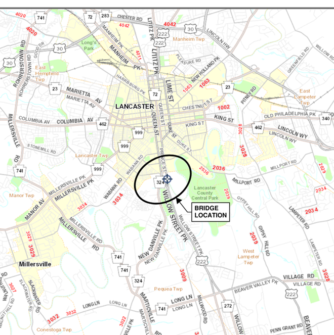 Lane restrictions scheduled on Route 222 for bridge inspections in ...