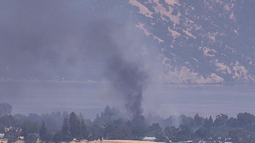 Evacuations ordered for fire near Clear Lake