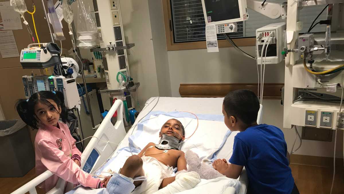 Family calls recovery of 7-year-old struck by vehicle a 'miracle'