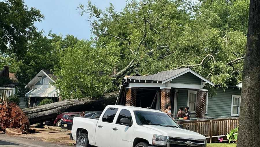 Severe storms cause injury and damage in Birmingham