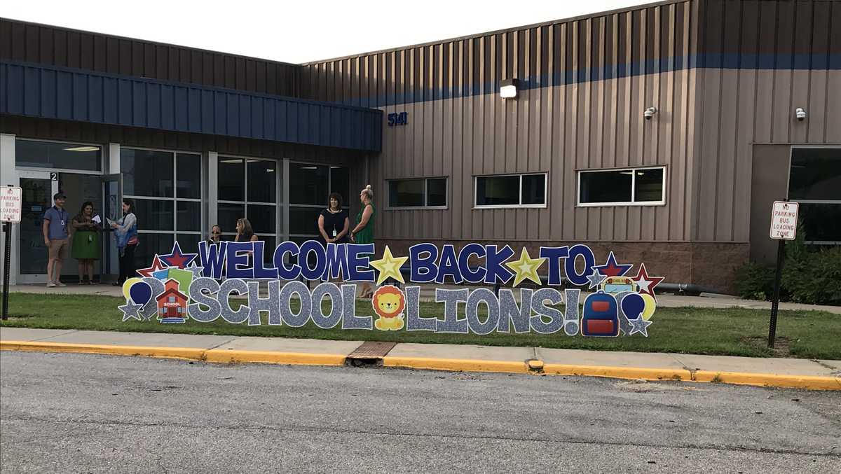 First day of school at Wilson Focus Elementary