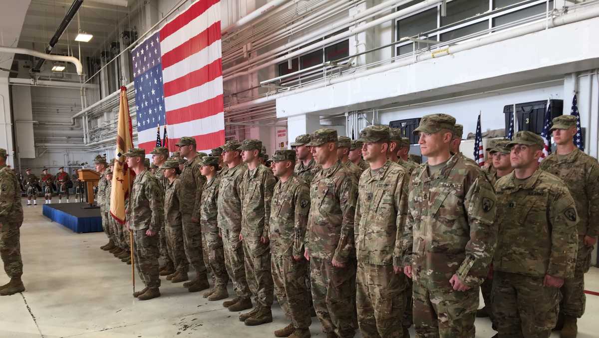 More than 60 Iowa National Guard soldiers return home