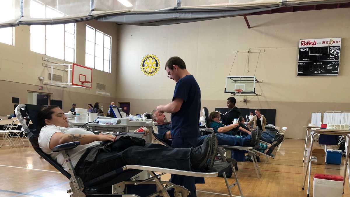 Hundreds show up to help others during blood drive