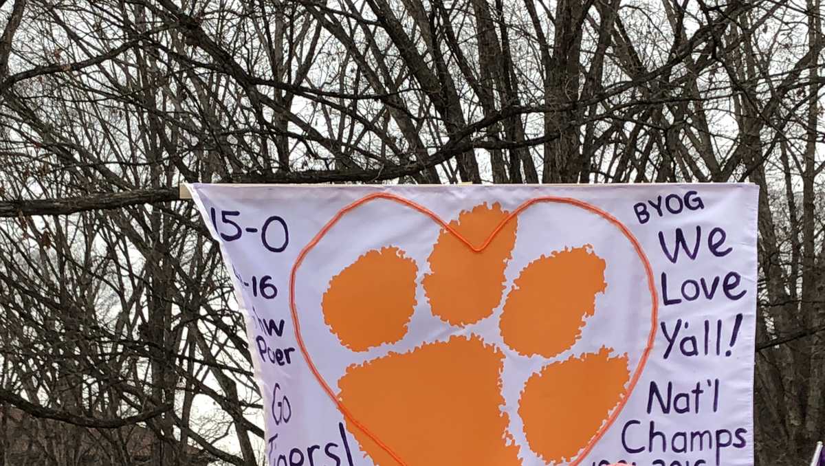 PICTURES: Clemson national championship parade celebration