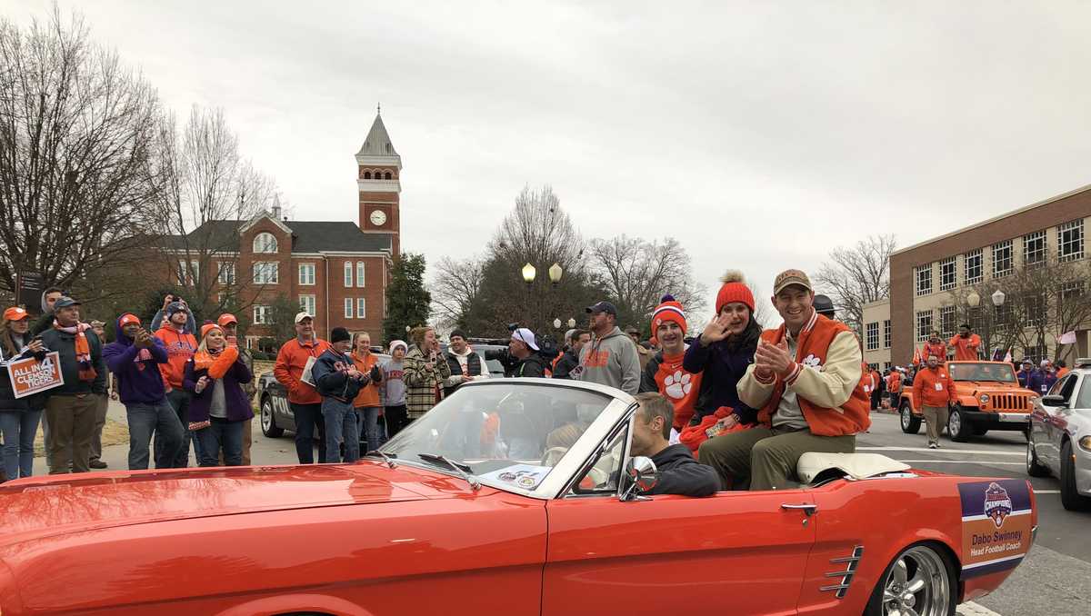 PICTURES: Clemson national championship parade celebration