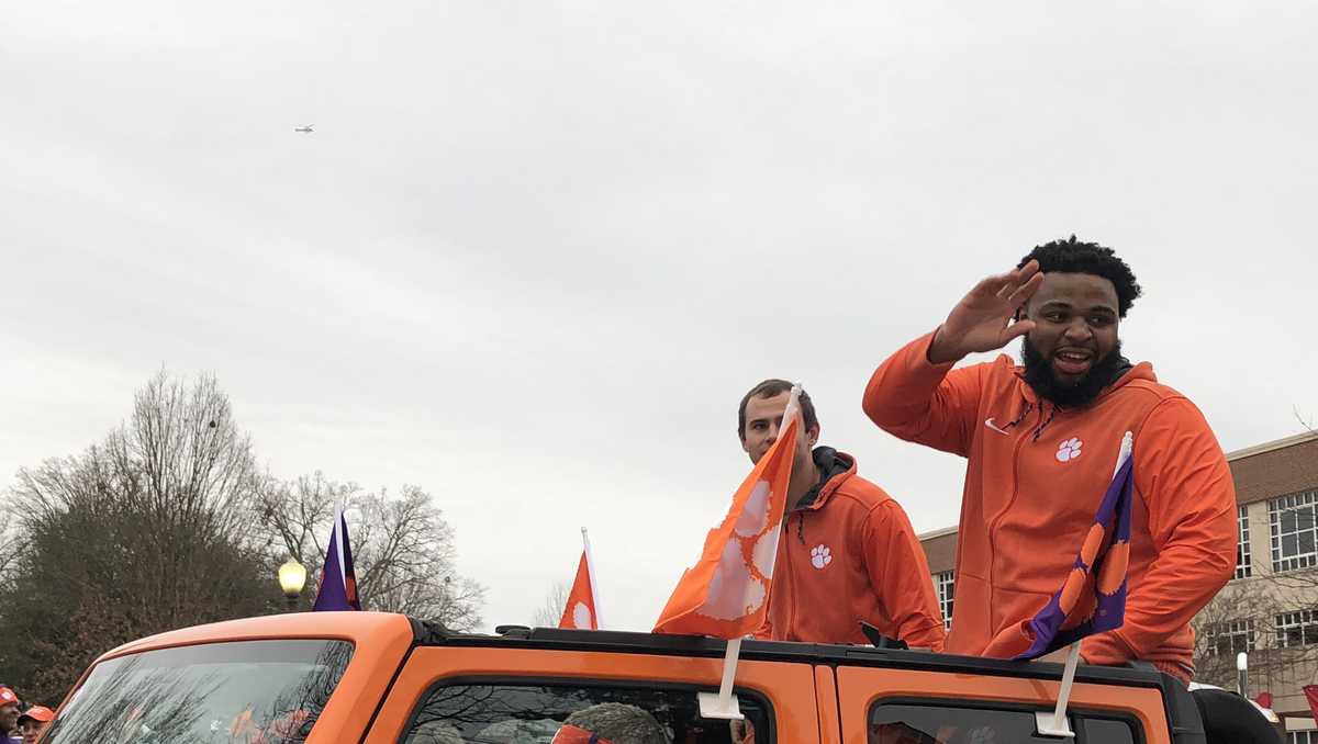 PICTURES: Clemson national championship parade celebration