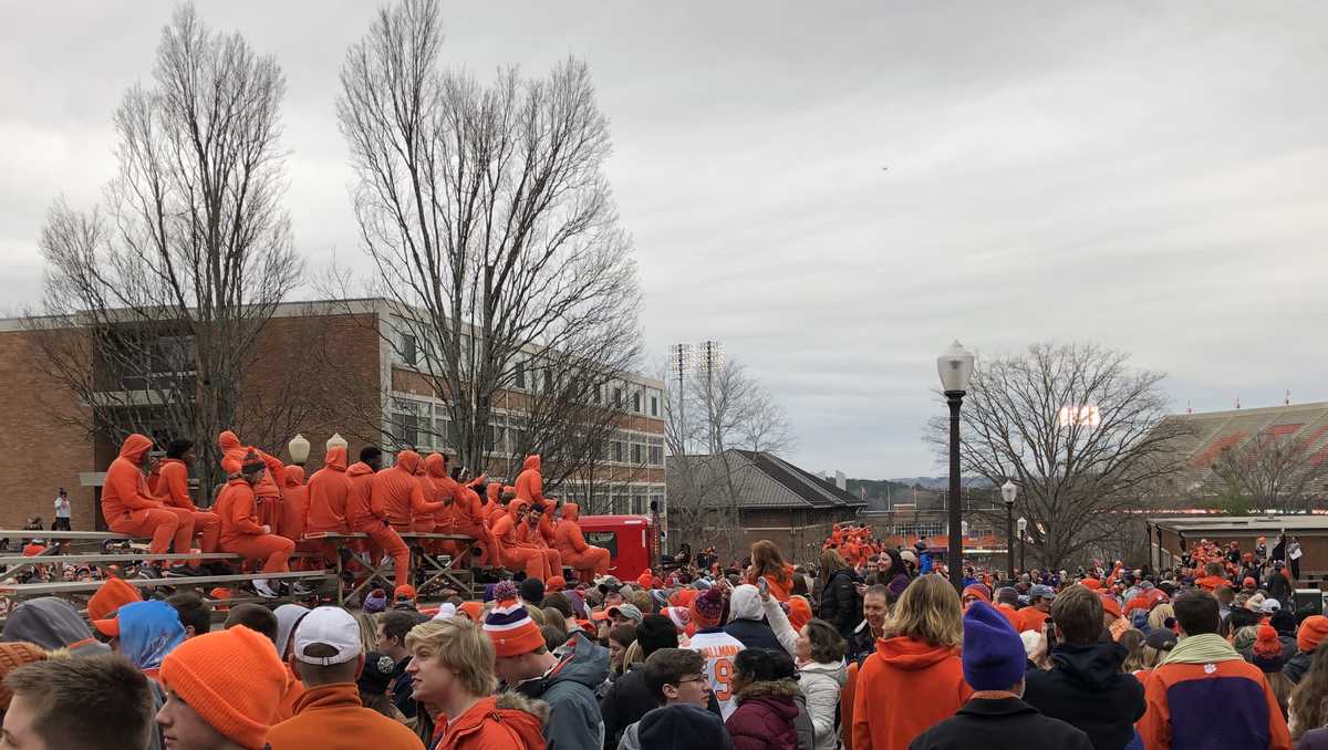 PICTURES: Clemson national championship parade celebration