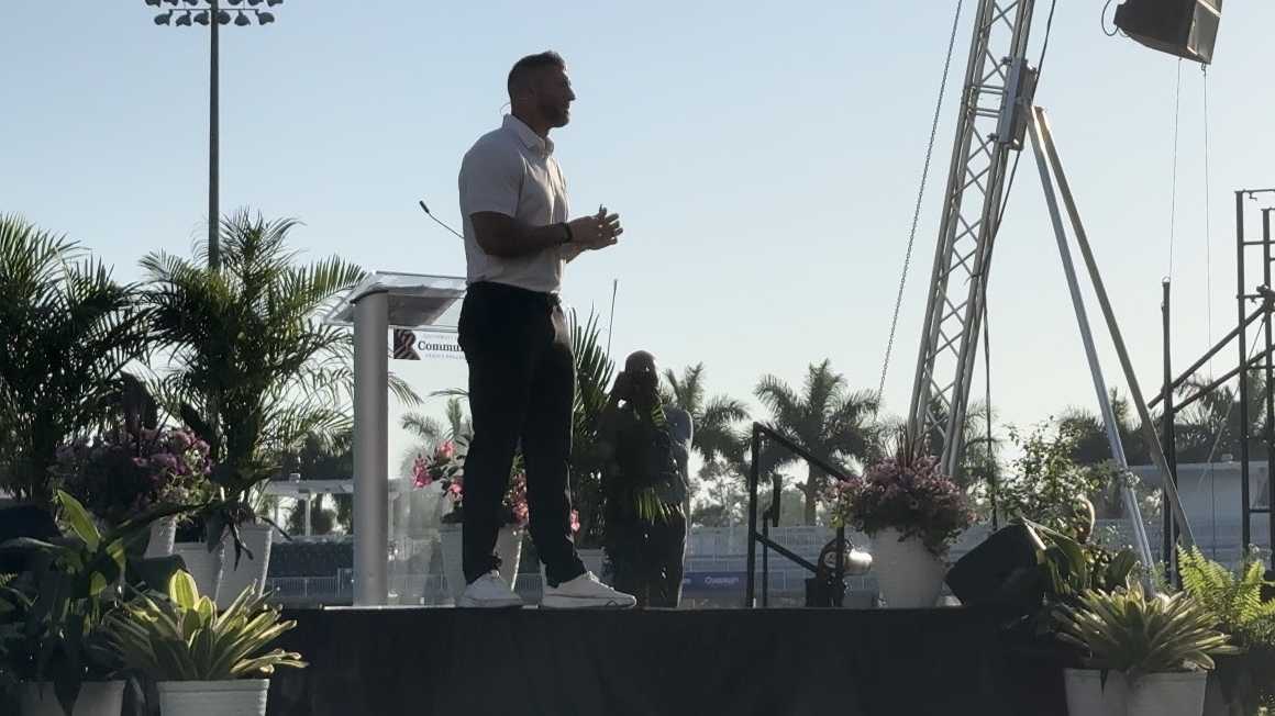 Heisman winner Tim Tebow speaks at National Prayer Day event in Fort Myers