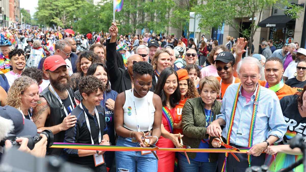 Photos: Boston's Pride parade returns after 3-year hiatus