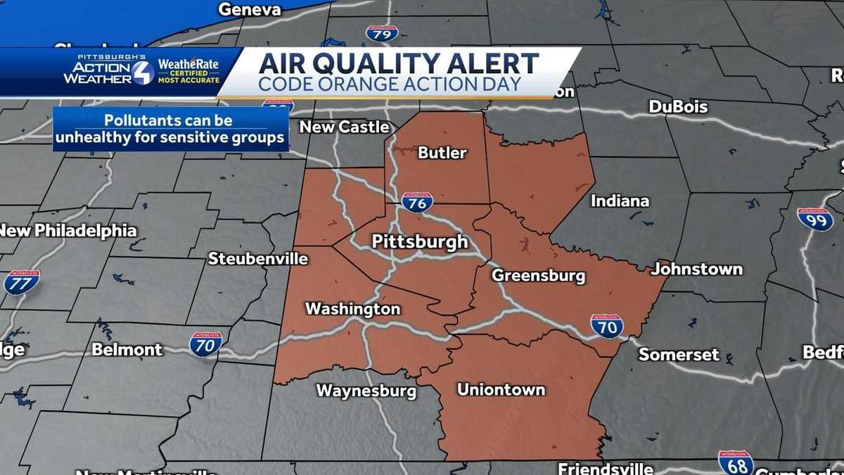 Code Orange air quality alert explained