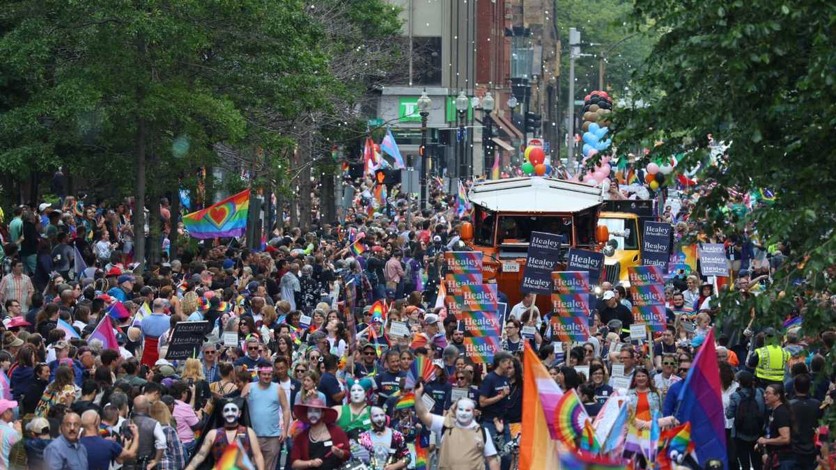 Photos: Boston's Pride parade returns after 3-year hiatus