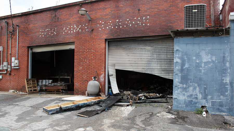 Clanton firefighters tackle fire, chlorine gas at downtown storage building